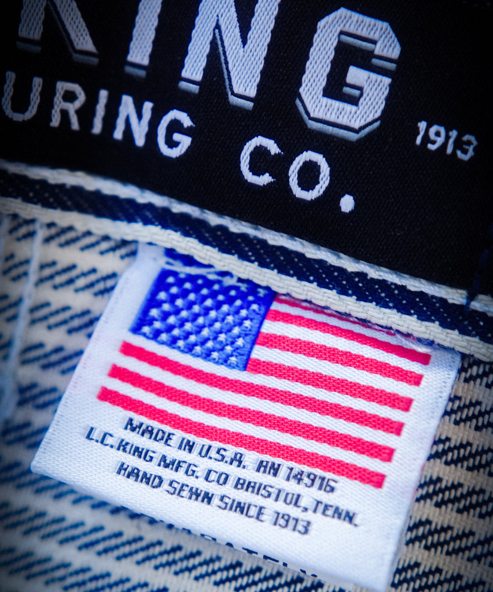 Hickory Stripe 5-Pocket Jean – LC King Mfg